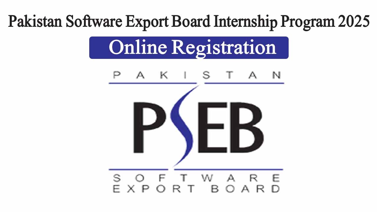 Pakistan Software Export Board Internship Program 2025 Online Registration